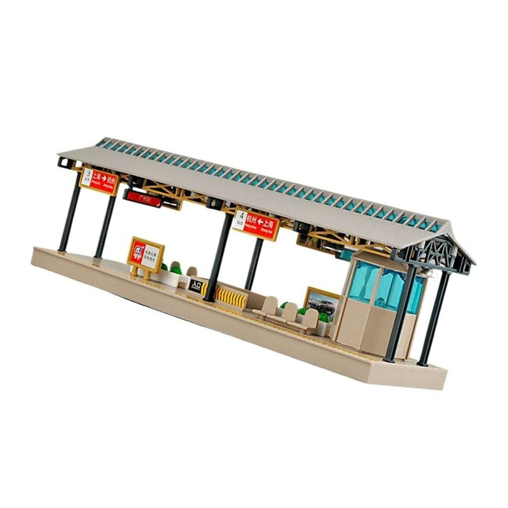 Модель метростанции в масштабе 1:64, Станция