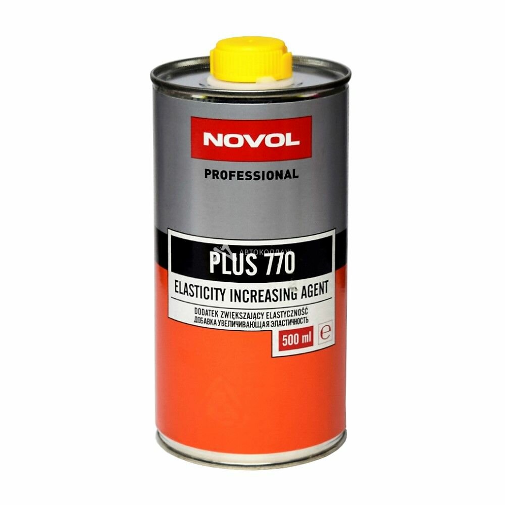 Эластификатор NOVOL PLUS 770, добавка в грунты, лаки, уп. 0,5 л