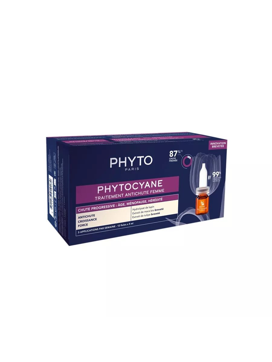 Phyto phytocyane сыворотка против выпадения волос для женщин