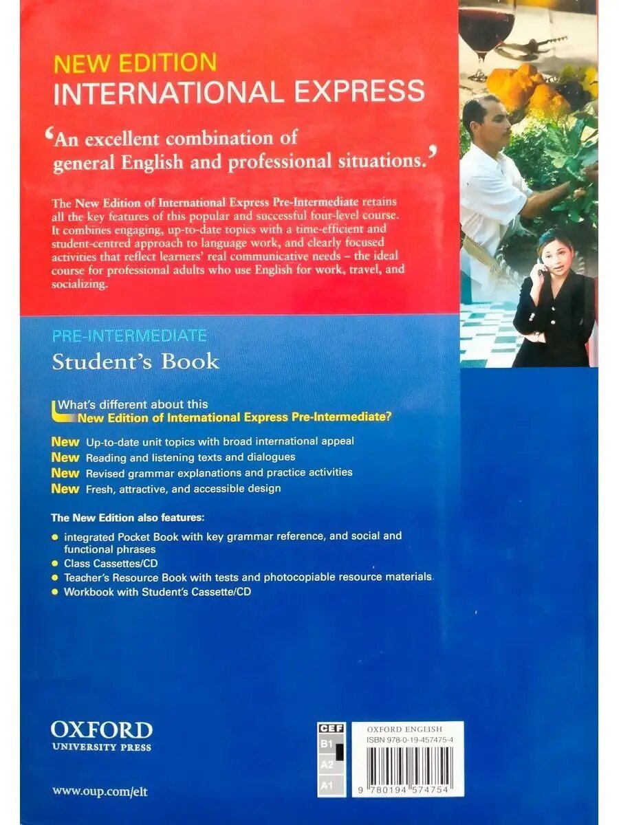 Int Exp NE Pre-Intermediate Student Book | Oxford University Press — фото 1