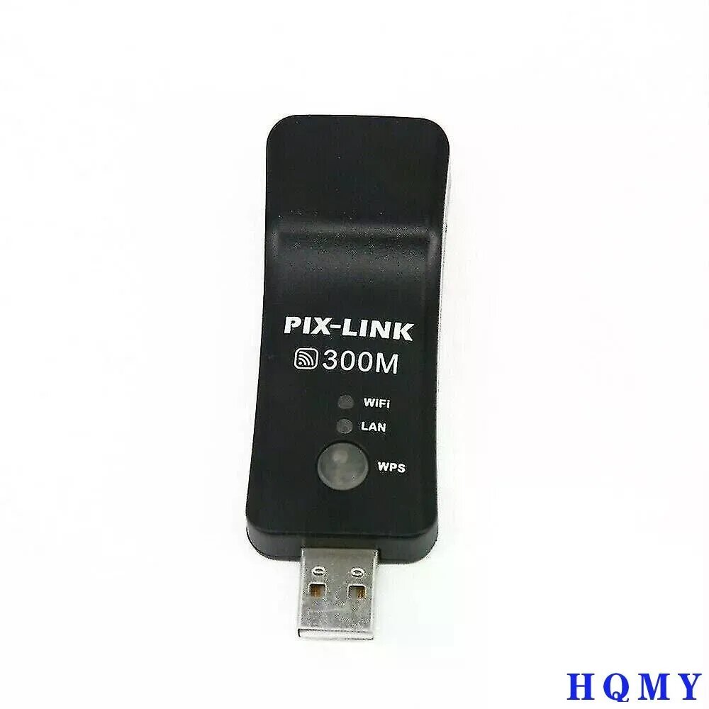 Pix-Link USB-концентратор 300M Wi-Fi адаптер для Samsung Smart TV, Ethernet, черный/белый — фото 1