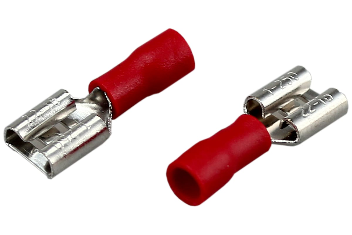 Клемма плоская, гнездо 7.4 мм, 0.5-1.5 мм² (РПи-м 1.5-(6.3) / РПИм 1,25-250), изолированная RЕХАNТ {08-0413} (1 шт)