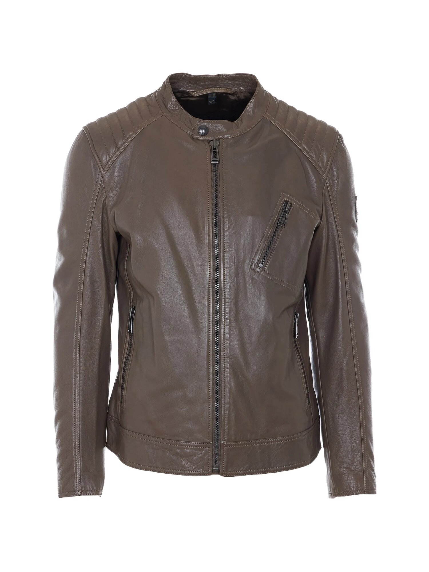 Куртка Zip leather jacket