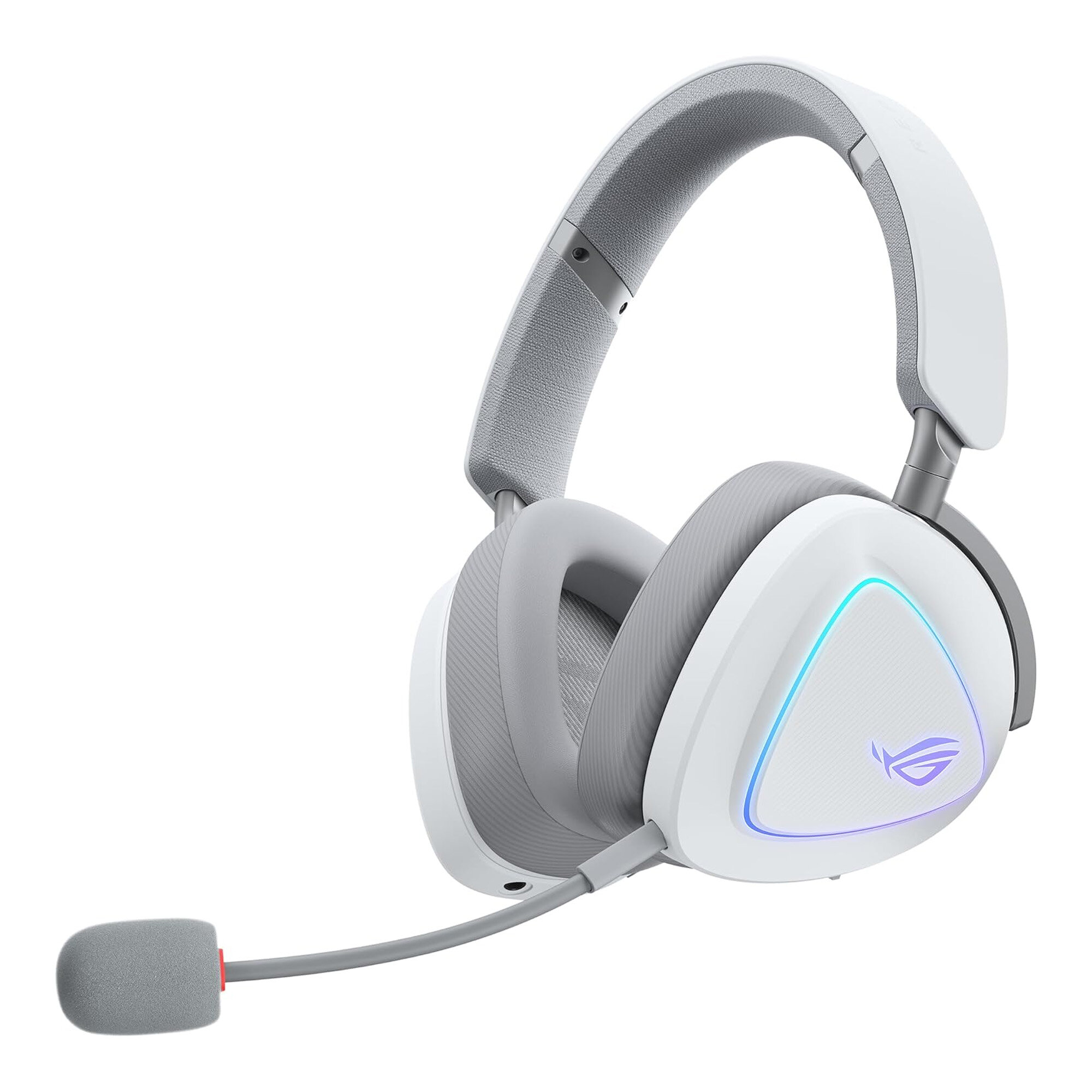 Наушники Asus A701 ROG Delta II беспроводные полноразмерные игровые, белые