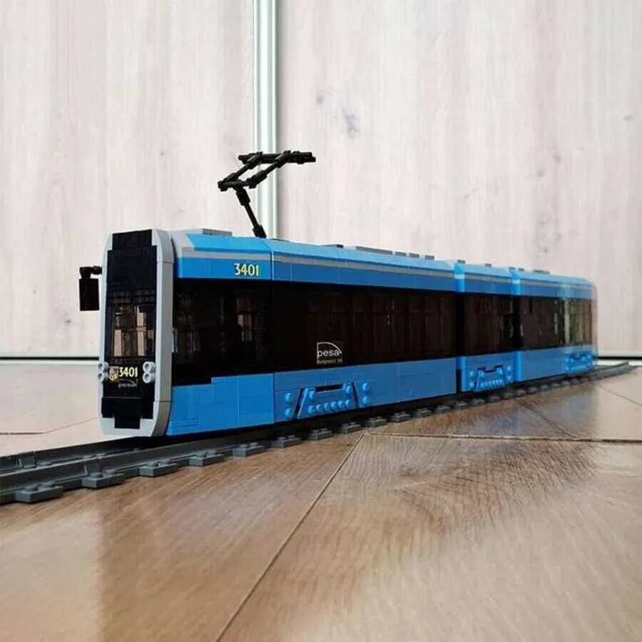 MOC Pesa Twist 146N трамвай строительные блоки для детей от 6 лет