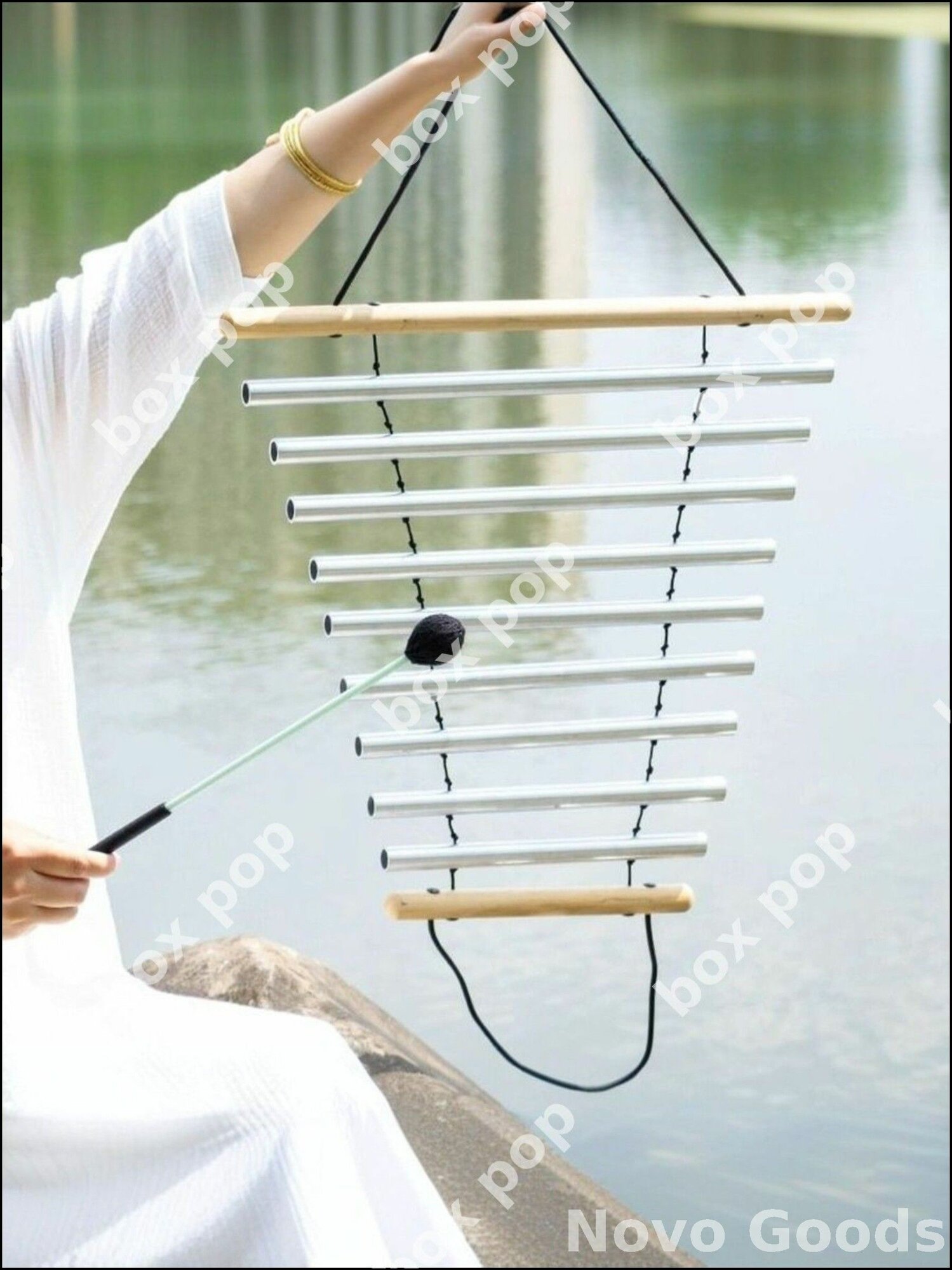 Пентатоническая арфа 432 Гц, премиум для медитации и йоги с долгим звучанием