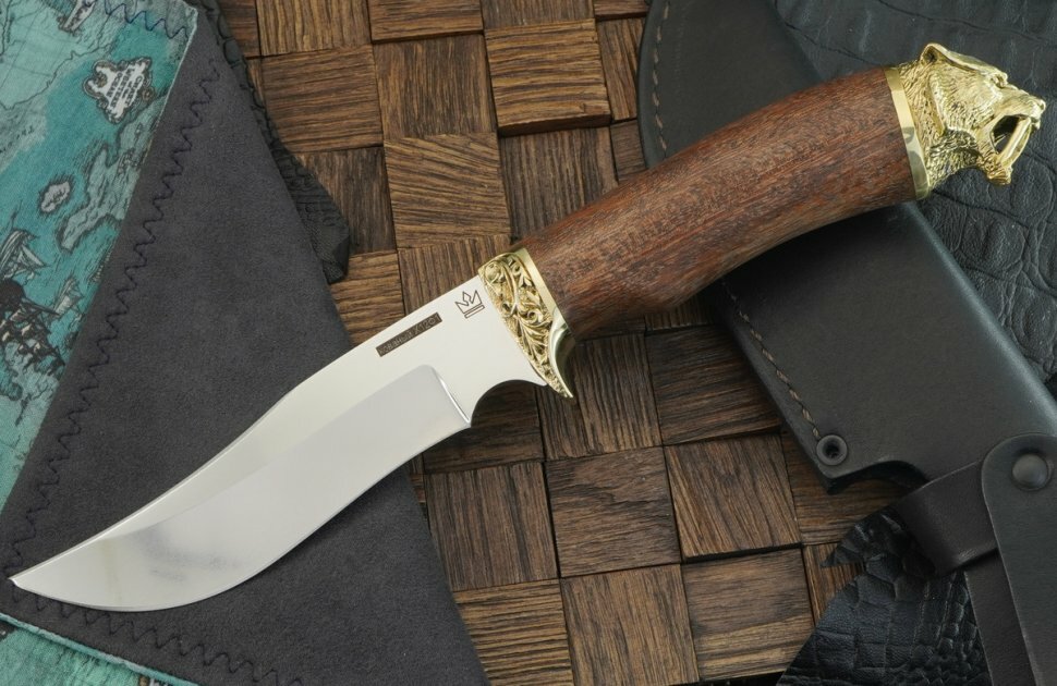 Мастерская Самойлова нож Турист-4, сталь Х12Ф1, литье саблезуб