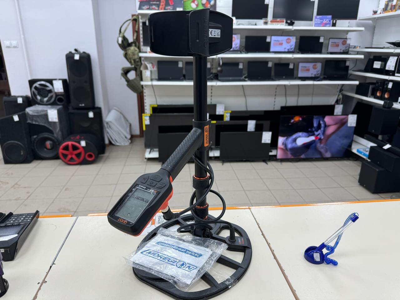 Металлоискатель Quest X10 IDmaxX/подводный металоискатель Quest X 10 pro .уцененный товар