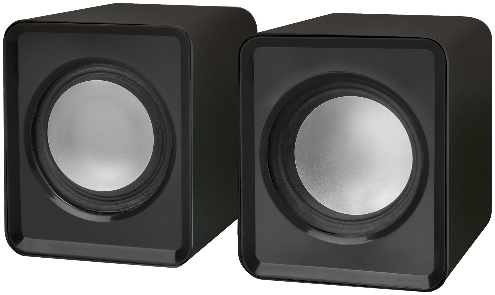 Колонка компьютерная 2.0 Defender, SPK 22, пластик, AUX, цвет: чёрный