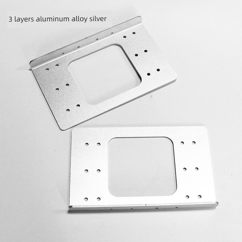 Алюминиевая рейка 3-слойная для 3.5-дюймовых HDD, серебристый цвет, для настольных ПК