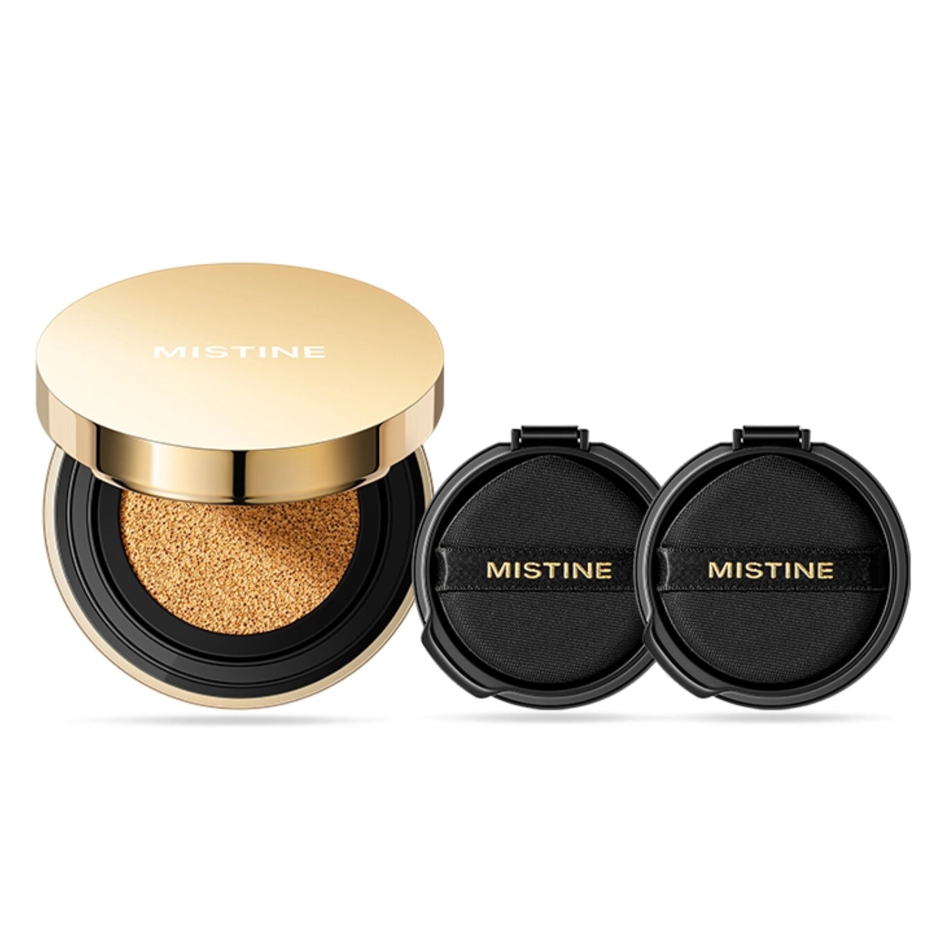 Кушон женский Mistine Soft Velvet Mist Tone, Miss to Be Soft Velvet Mist Cushion (One Shell Three Cores), 12 г