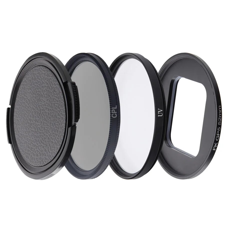 Фильтр для GoPro Hero 5 6 7 TENENELE UV CPL