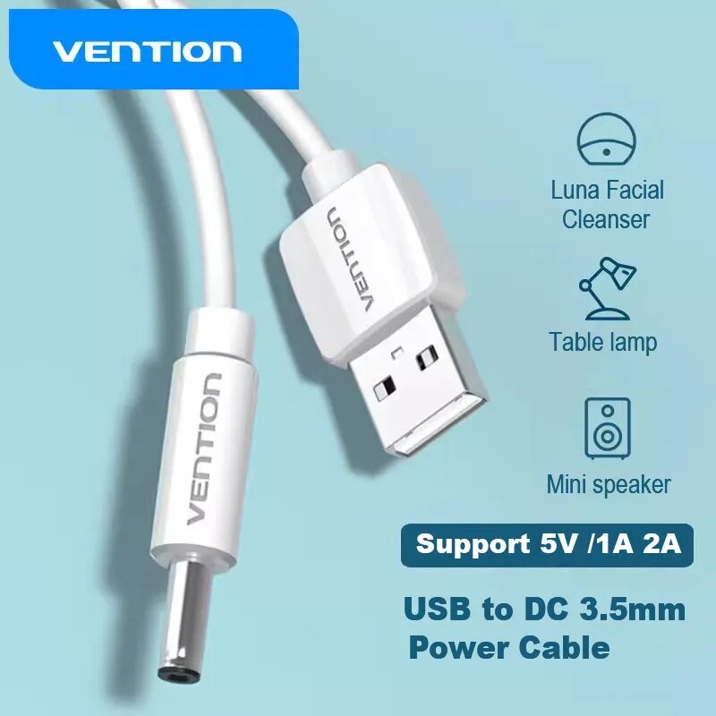 Кабель питания Vention USB-DC 3,5 мм