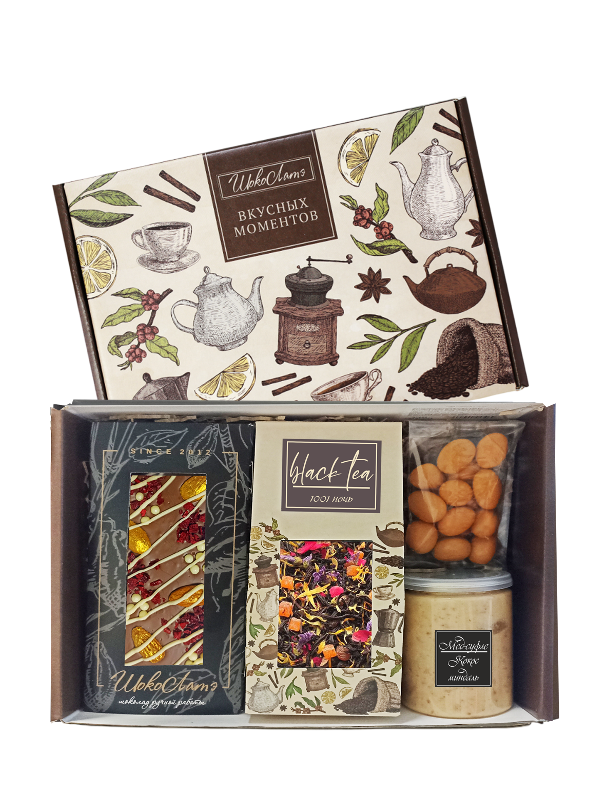 Подарочный набор ШокоЛатэ Вкусных моментов