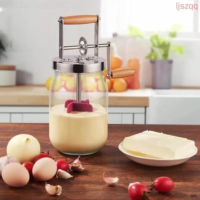 Миксер для масла, домашняя маслобойка NOBNOI, большая емкость 1000 мл