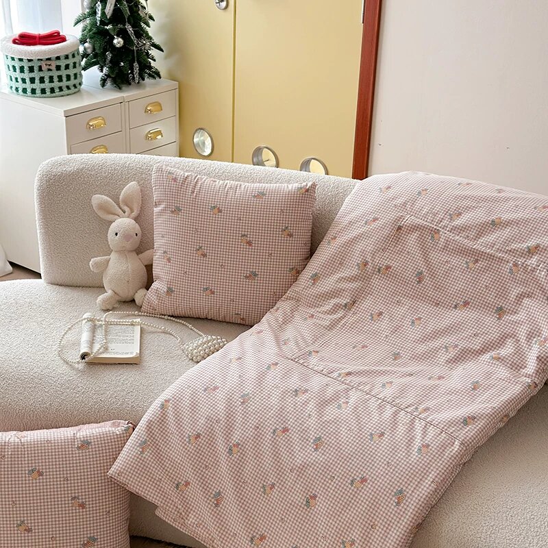 Хлопковая подушка, одеяло двойного назначения «два в одном», одеяло из чистого хлопка, офисная подушка для сна, одеяло,