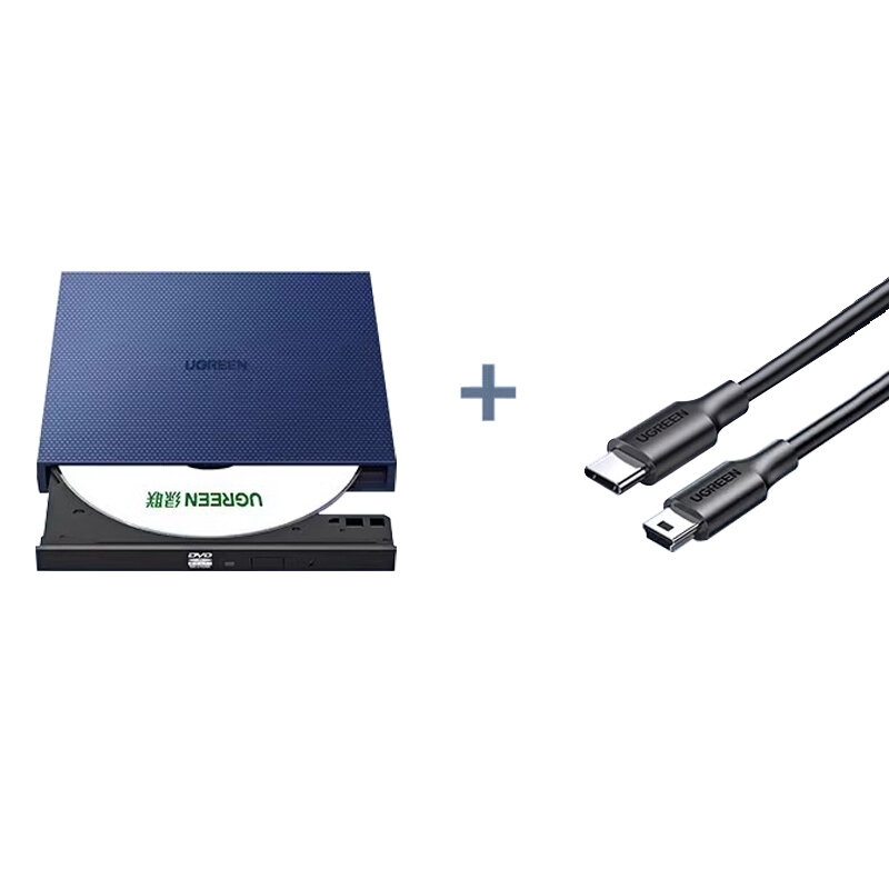 Записываемые диски унисекс UGREEN CM138 для CD/DVD-привода USB 6359934