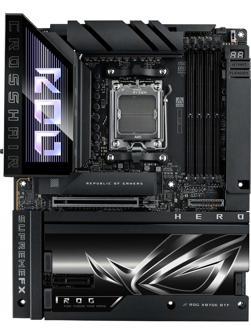 Материнская плата ASUS ROG Crosshair X870E Hero BTF (90MB1MX0-M0EAY0)