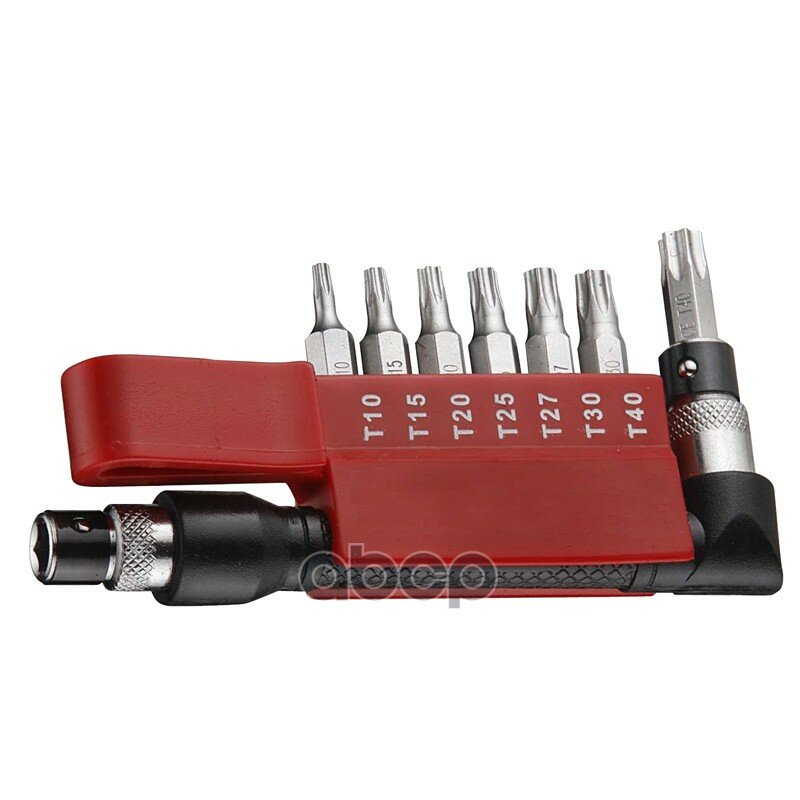 Набор вставок торкс T10-T40 1/4 8пр. на блистере F-2081D FORCE FORCE арт. 2081D