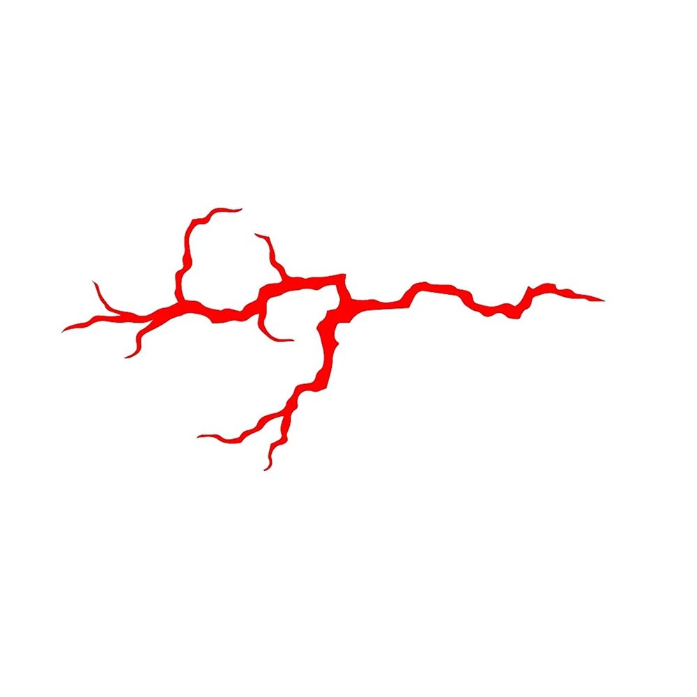 1 Шт. Водонепроницаемые Светоотражающие Наклейки С Застежкой-молнией Для Безопасной Красный, Red