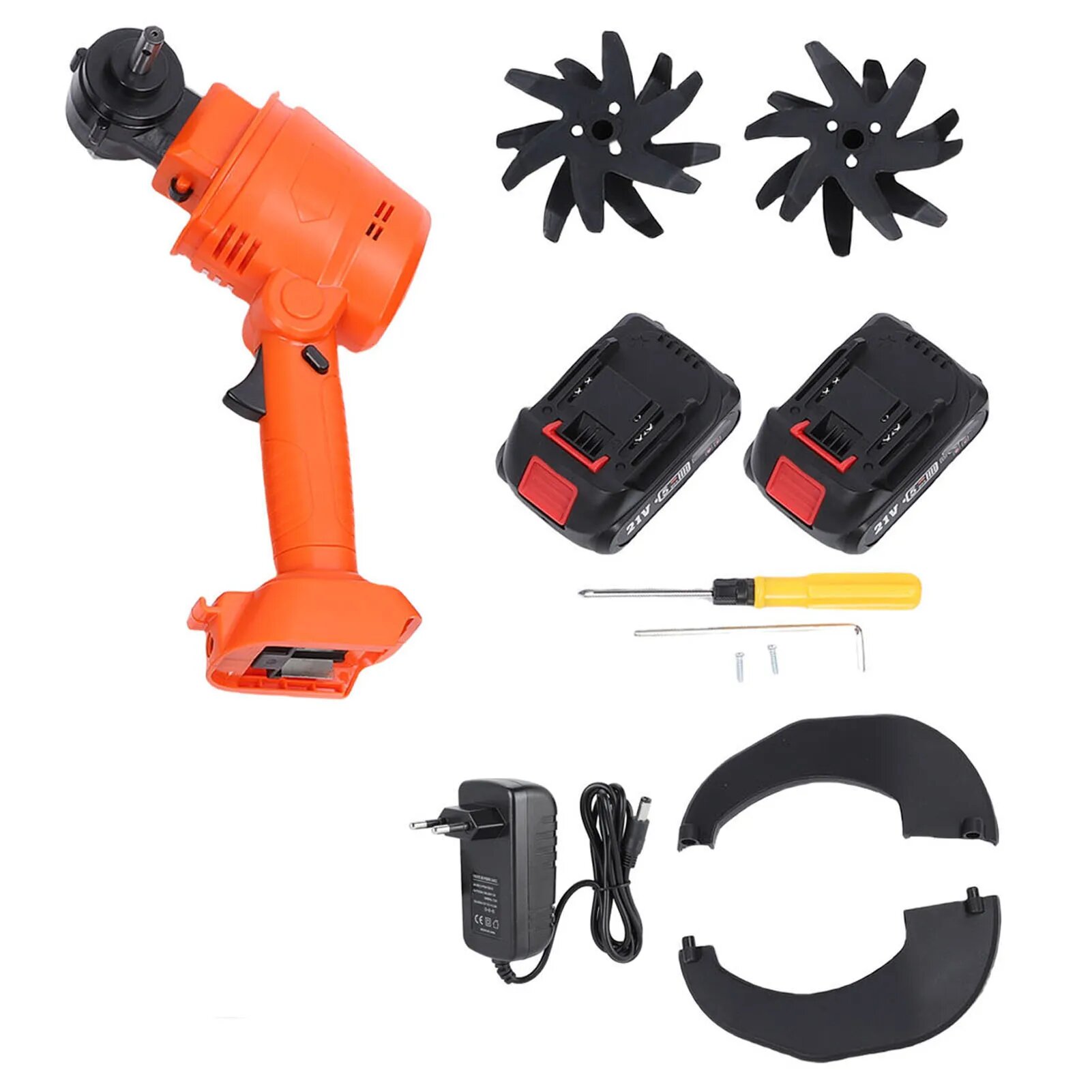 Аккумуляторный культиватор 21В для сада