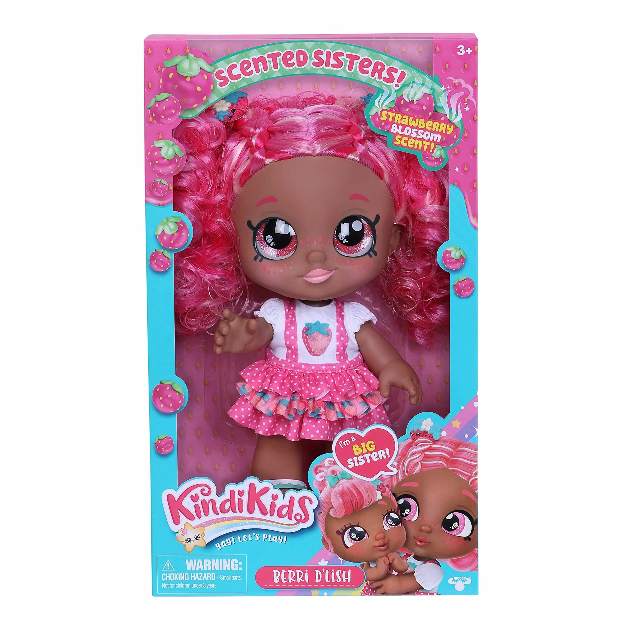Kindi Kids Berri D'lish Scented Sisters Doll Детские игрушки, подарки на день рождения для девочек
