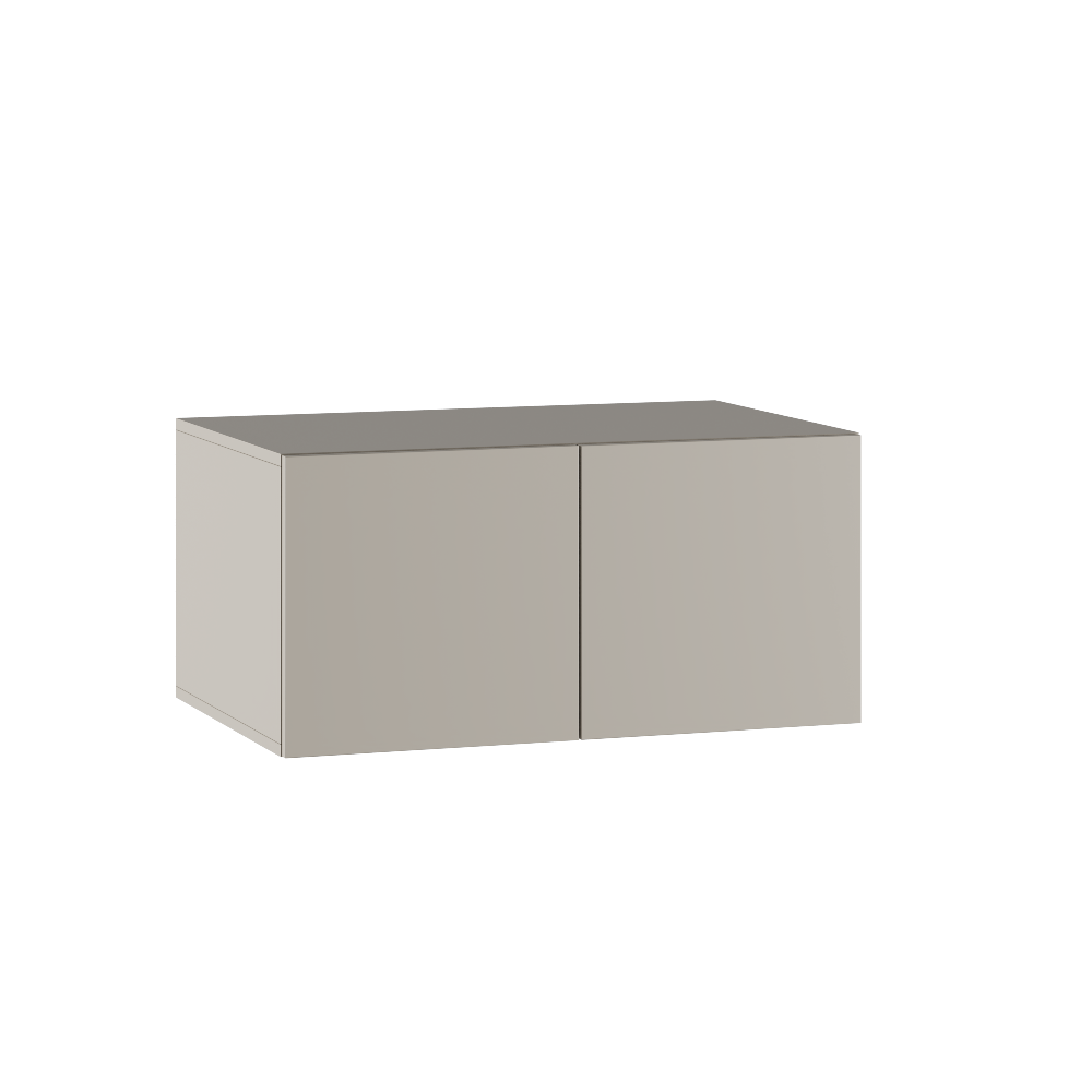 Антресоль Бруно современная без ручек 80×38×51 Альбина
