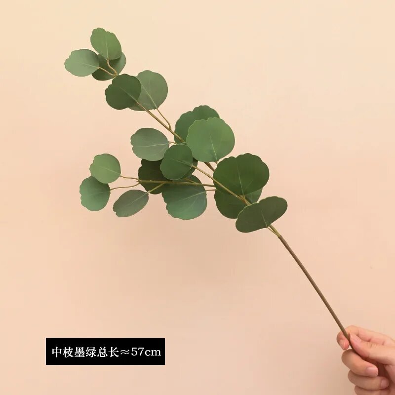 Искусственные эвкалипты, 5 шт, Long branch green