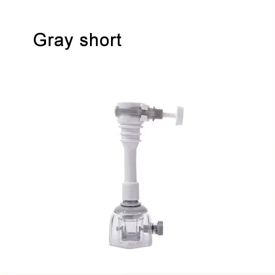 Вращающаяся насадка для душа Gray short