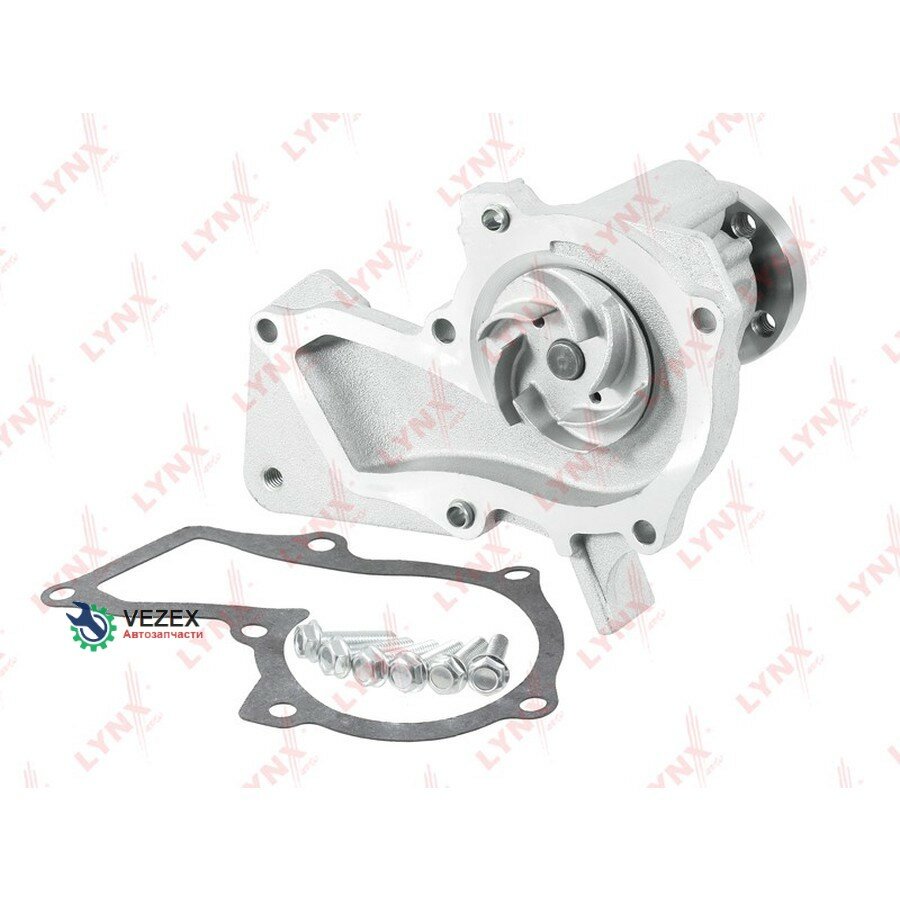 LYNXAUTO CW-0121 Помпа водяная подходит для FORD B-Max 1.4-1.6 12 / C-Max 1.6 05 / Ecosport 1.5-1.6 12 / Fiesta V-VI 1.25-1.6 04 / Focus II-III 1.4-1.6 05 / Fusion 1.25-1.6 04 / Galaxy/S-Max 1.6 11 CW-0121