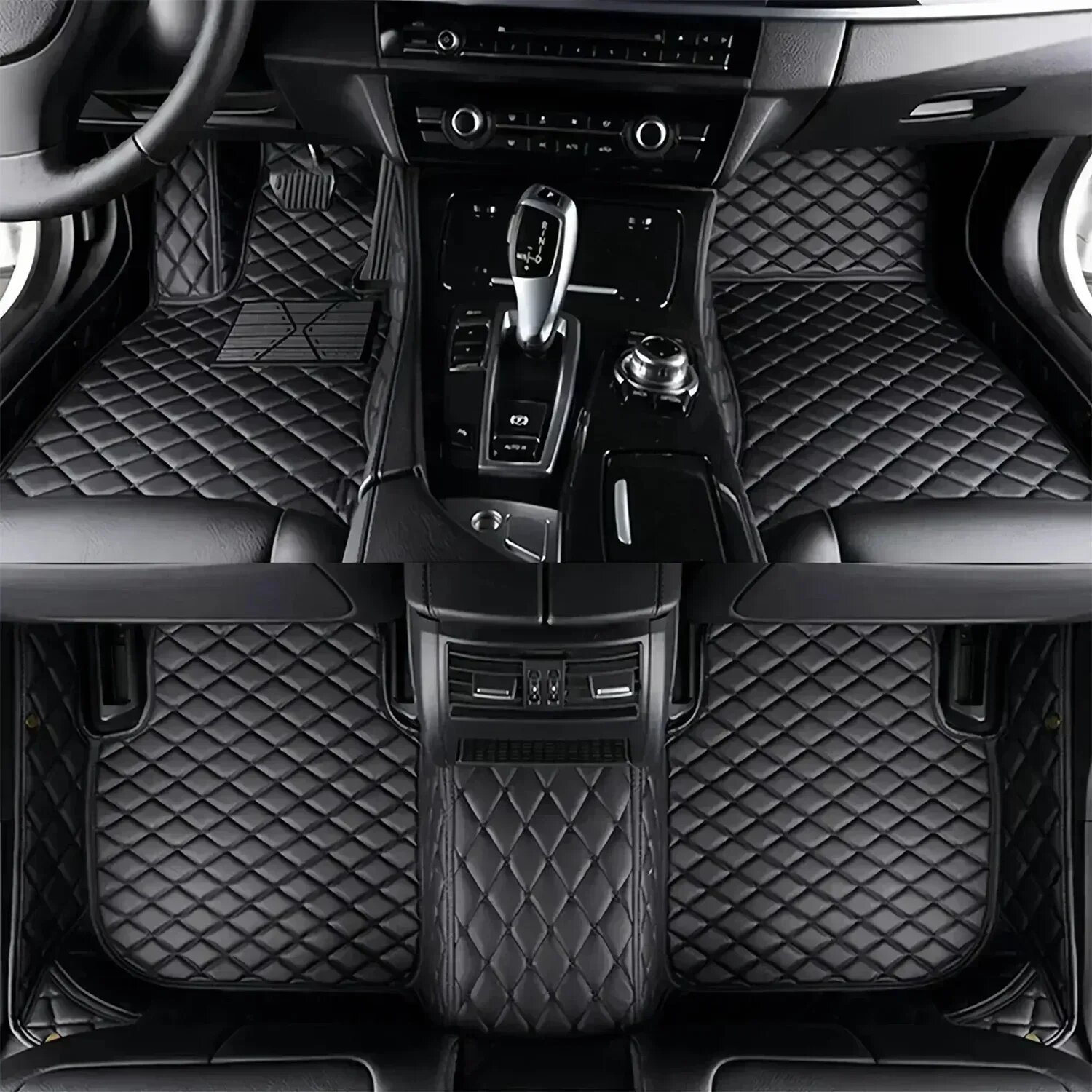 Автомобильные коврики в салон BMW X7 2019-2025, All Black