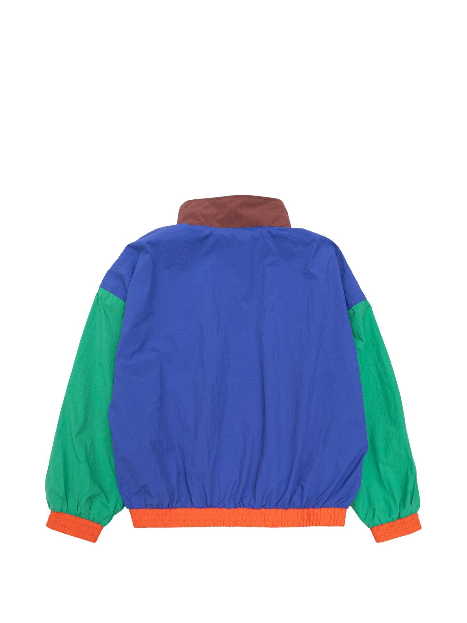 Куртка BOBO CHOSES Colourblock zip jacket, размер 122, синий — фото 1