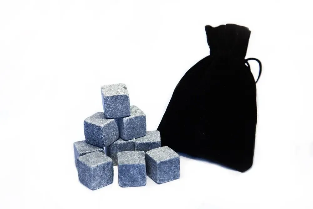 Камни для виски в мешочке (6 шт)