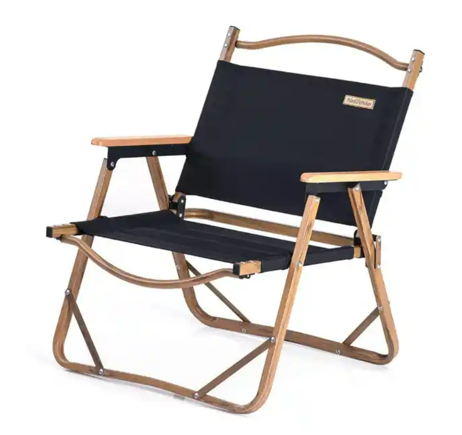 Кресло туристическое Naturehike Nightfall L02, складное, цвет ореховый, чёрный, до 120 кг