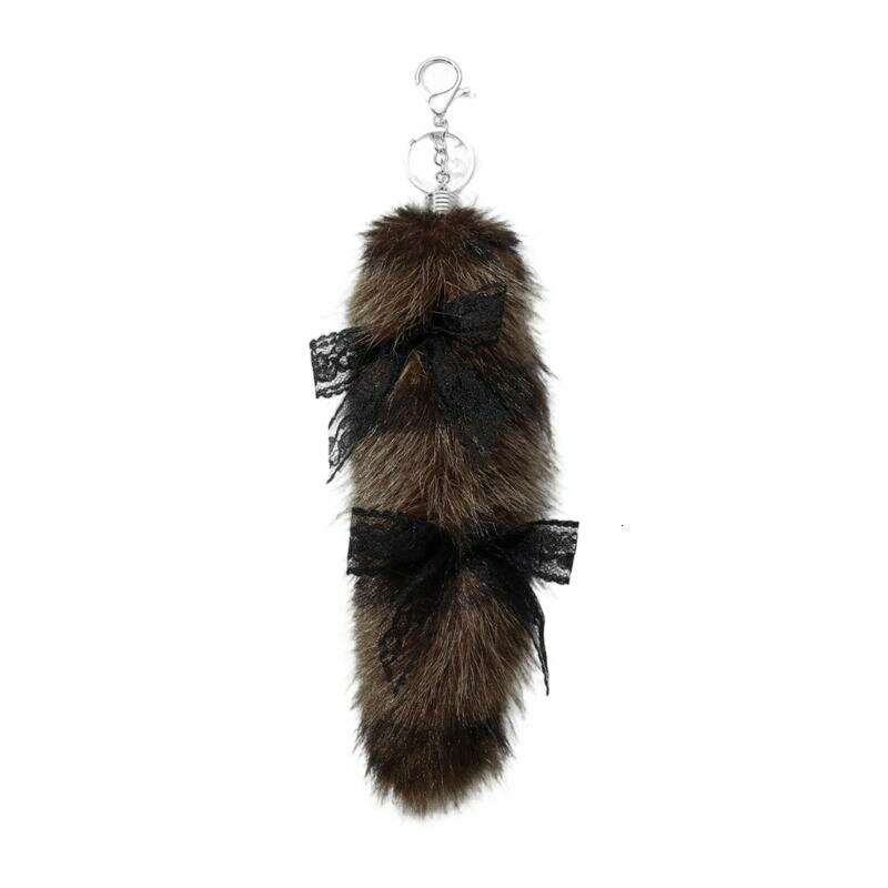 Брелок-хвост из искусственной кожи, No. 1
