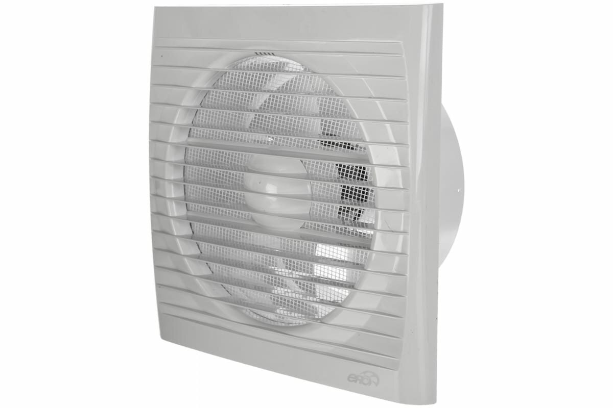 Вентилятор Эра Осевой вытяжной с сеткой, производительность 290 кубических метров в час, размер 200х200 мм