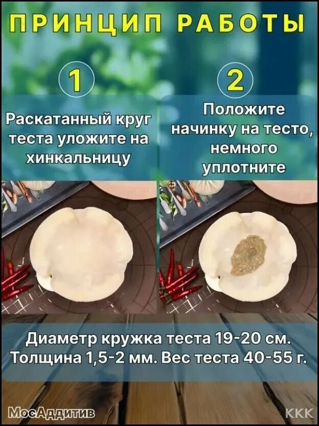 Форма для вырубки теста 1 шт — фото 1