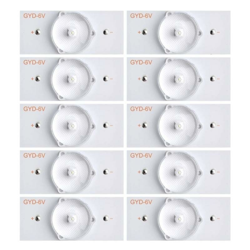 Светодиодные лампы LG6V для ремонта ТВ, 10 - Раунд 6В