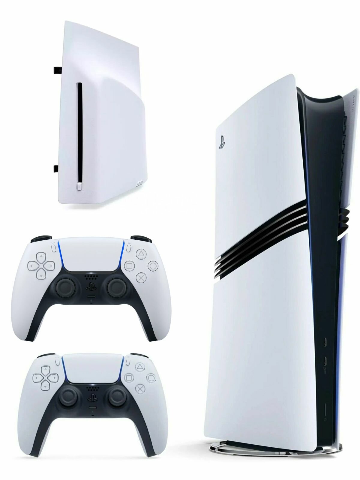 Игровая консоль PlayStation 5 Pro 2ТБ Digital Edition с дисководом + 2 геймпад