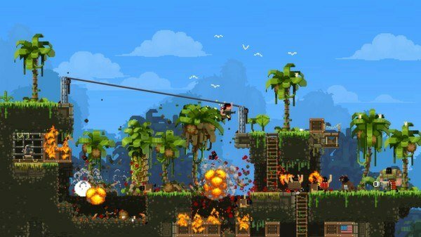 Broforce Steam Подарок • регион Весь мир • цифровой ключ