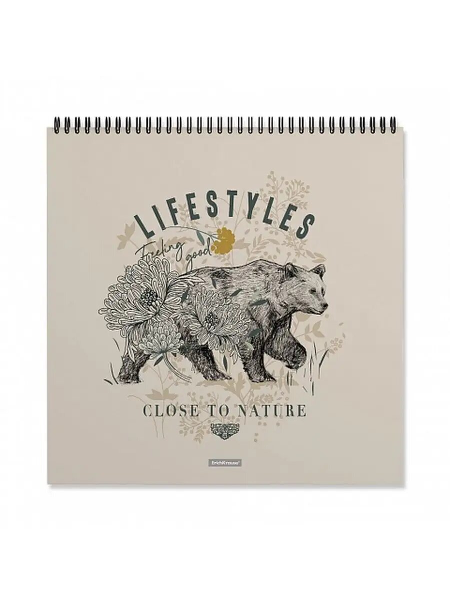 Альбом для эскизов на спирали Natural Life