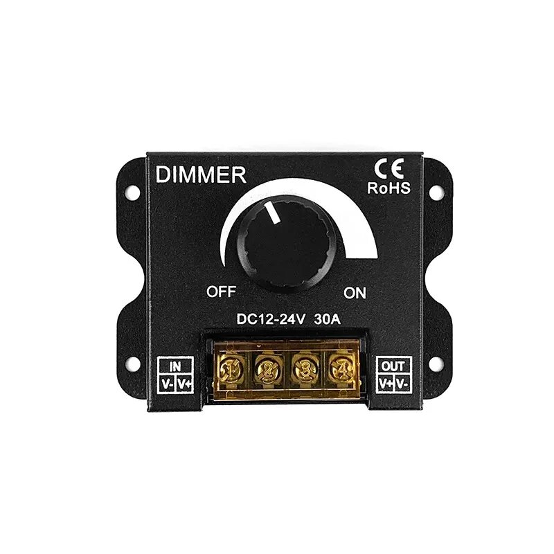 Диммер LED 30А 12-24В 360Вт
