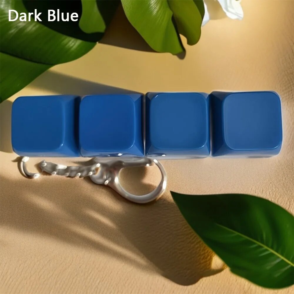 Брелок-клавиши Dark Blue, синий, ABS+PC