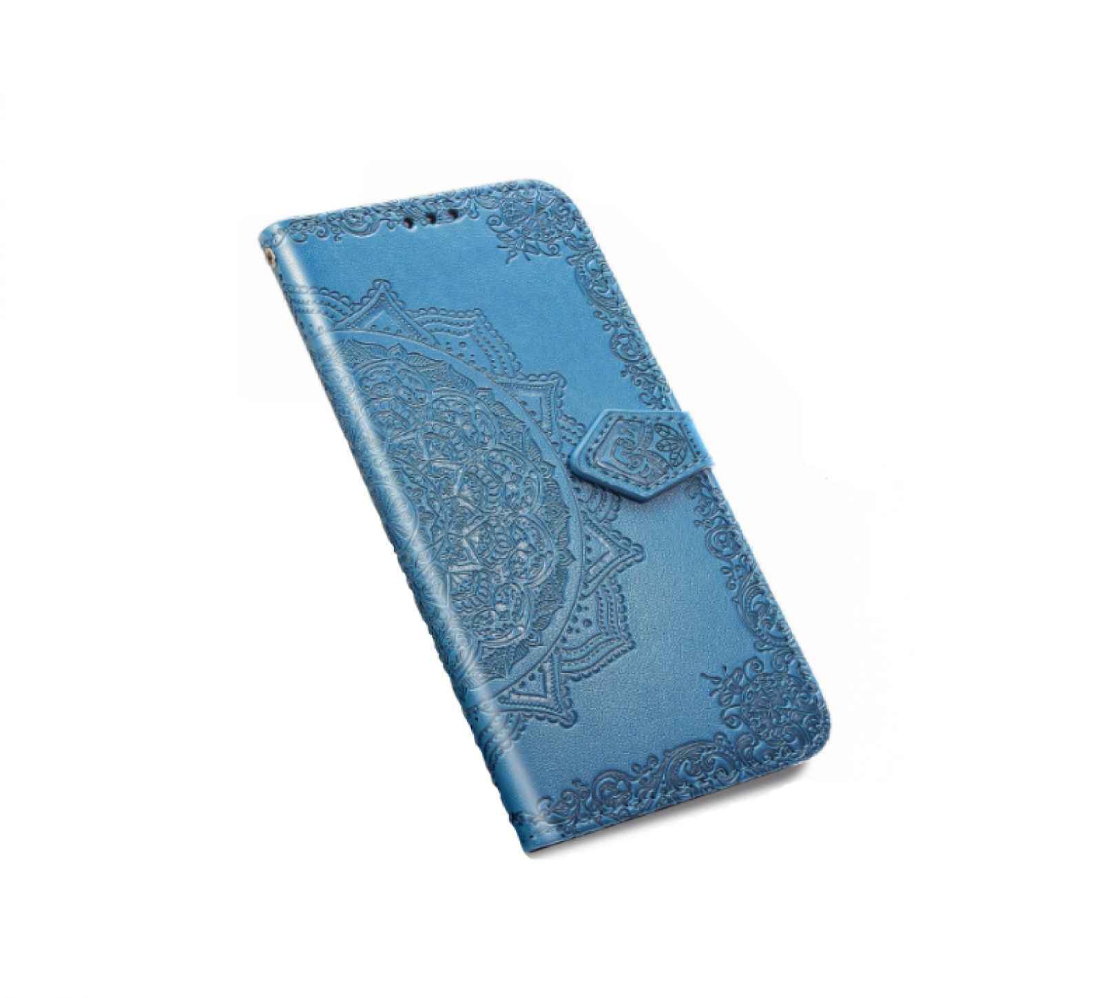 Чехол-книжка Чехол. ру для Samsung Galaxy Z Fold 3 бирюзовый с загадочными узорами