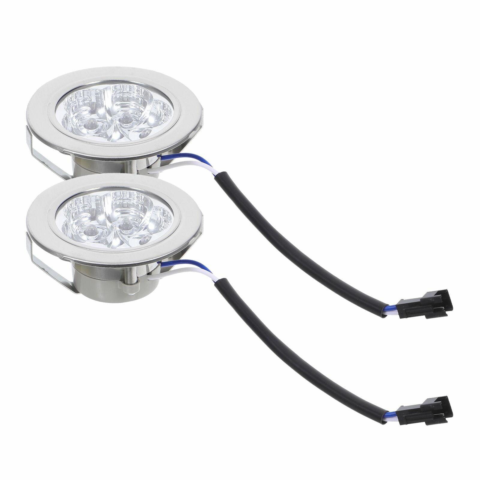 Лампочка светодиодная для кухонной вытяжки серебристая, с низким энергопотреблением, набор из 2 шт