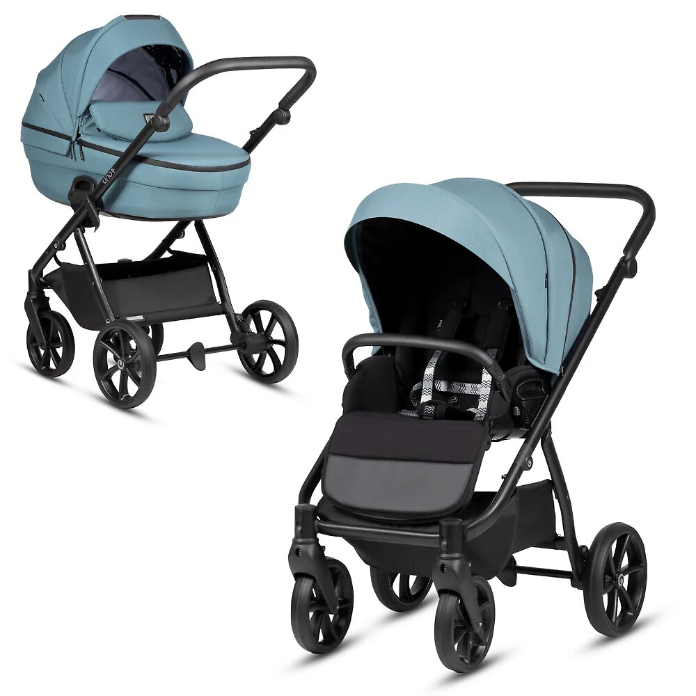 Детская коляска 2в1 Tutis Uno 6+, цвет Menta (Ментоловый), артикул производителя 1602143