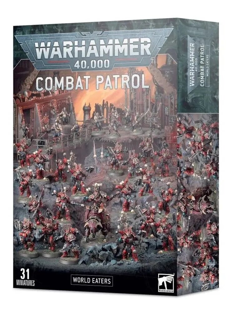 Миниатюры Warhammer 40000: Combat Patrol - World Eaters (2024) 31 миниатюр