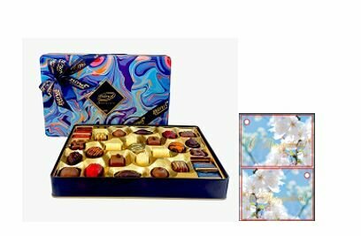 Конфеты BIND шоколадные Ассорти синяя упаковка /жесть/ 335г