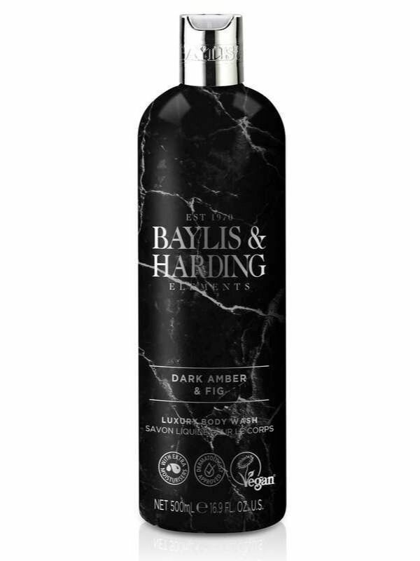 Baylis & Harding, Elements Dark Amber & Fig, Гель для душа, 500 мл