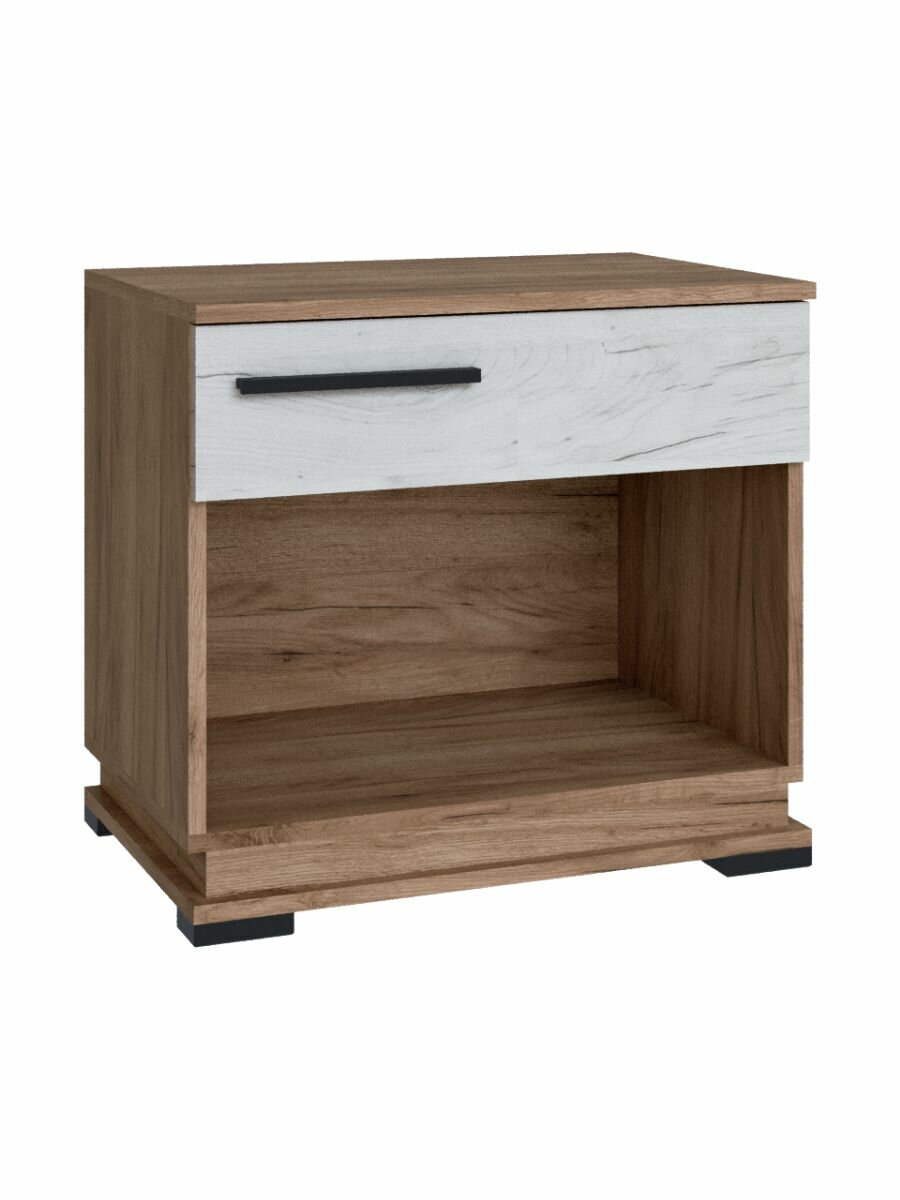 Домани тумба Модена МТ-30 600х550х405, Дуб крафт табачный/Дуб крафт белый/Венге